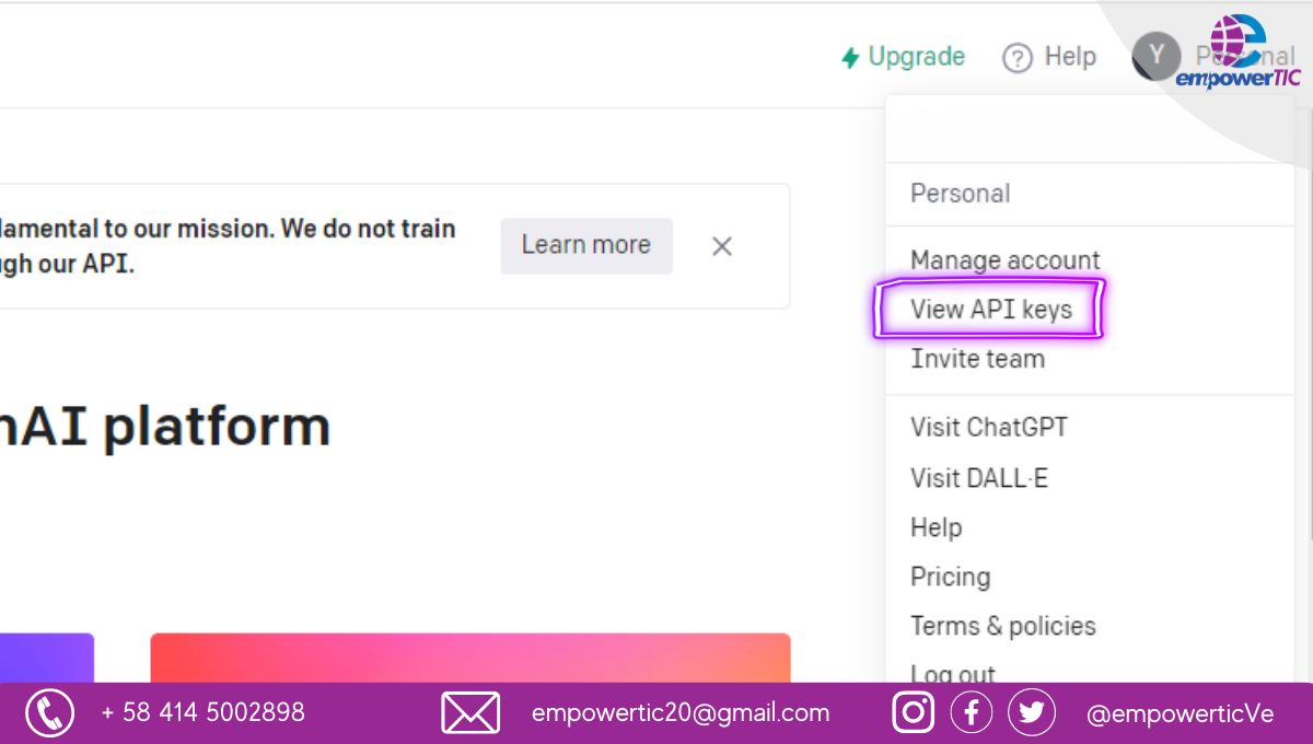 Cómo crear una clave API de ChatGPT gratis: potenciando tus ...