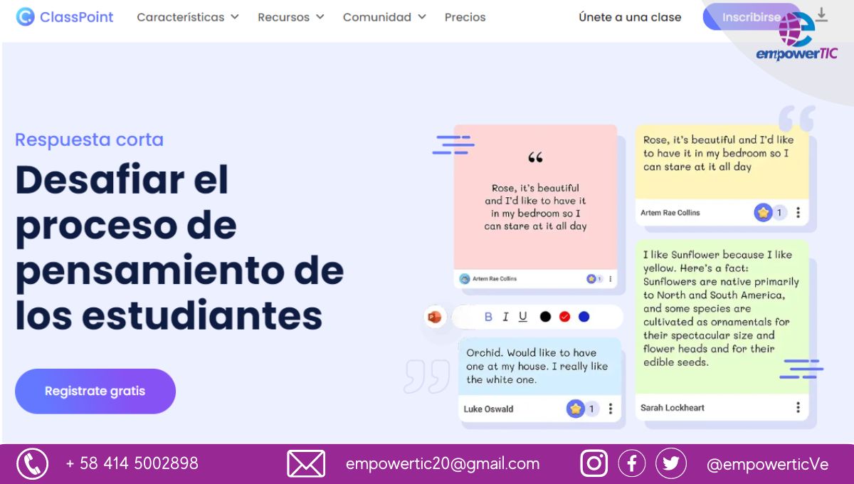 Transforma tus diapositivas en preguntas: evaluaciones educativas con ClassPoint AI - empowerTIC