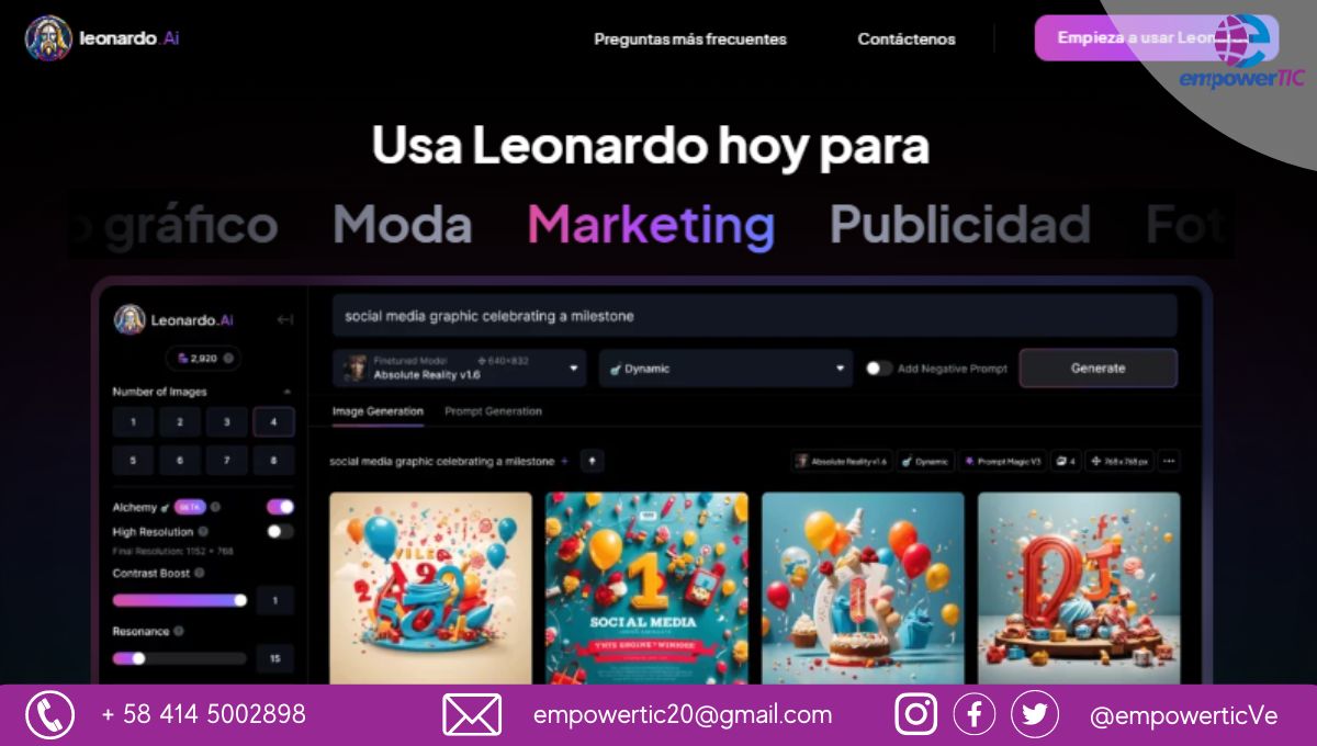 5 Herramientas para generar imágenes con inteligencia artificial gratis ...