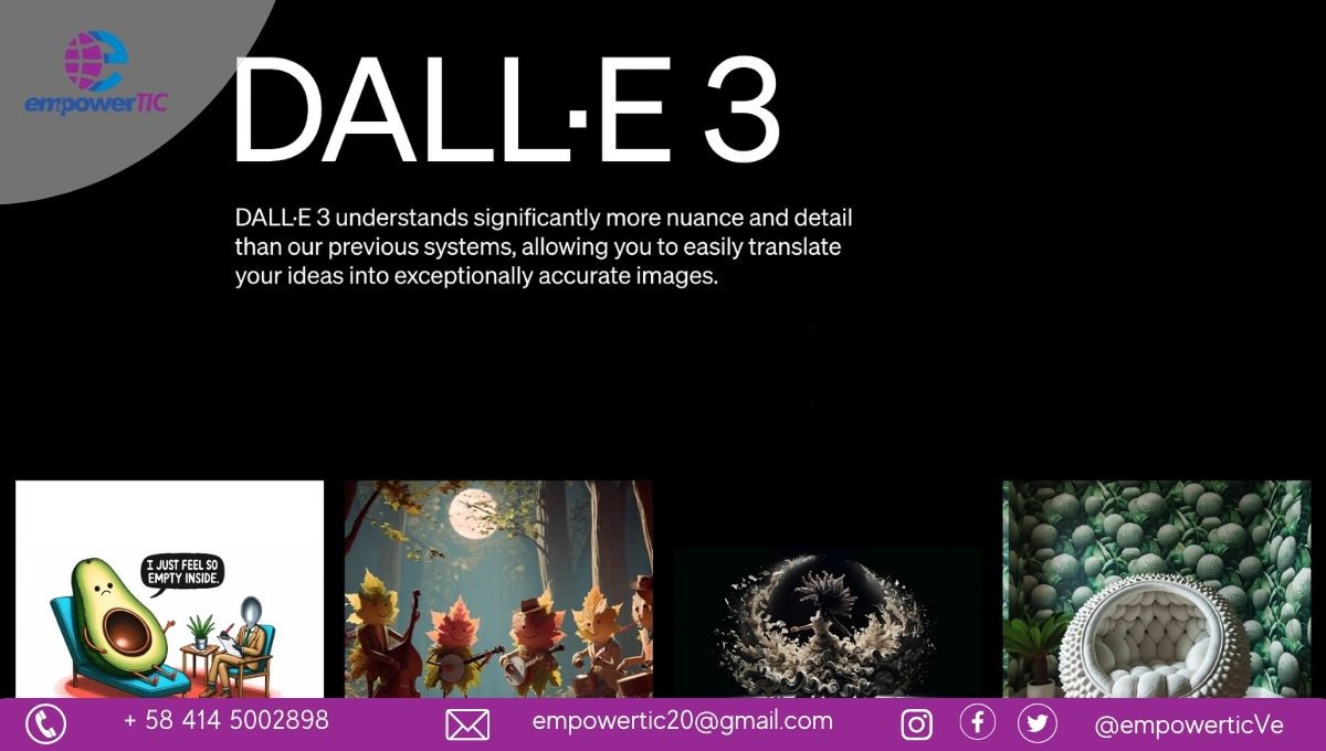 OpenAI presenta DALL-E 3, su nuevo generador de imágenes IA - empowerTIC