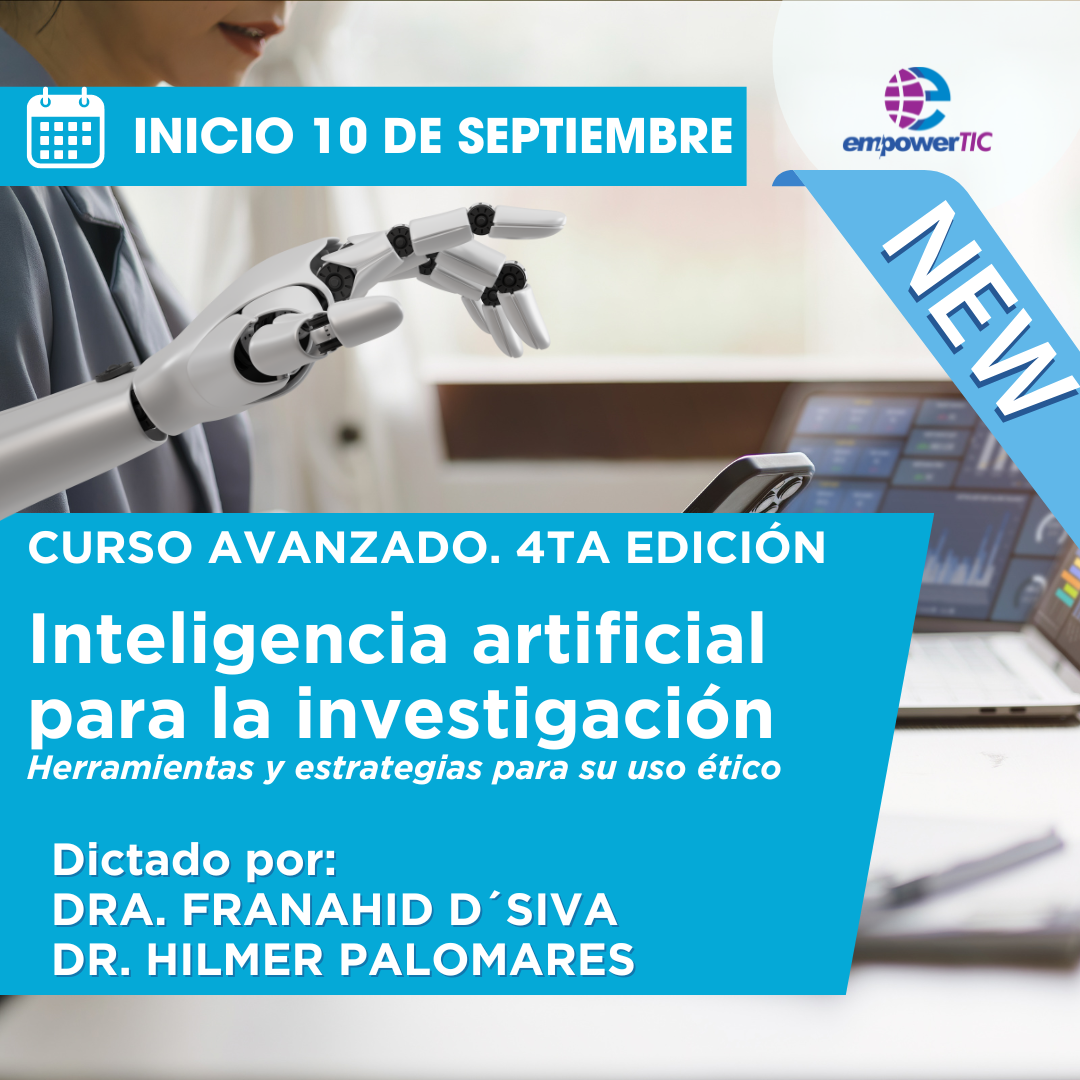 Curso Avanzado Inteligencia Artificial para Investigación - empowerTIC